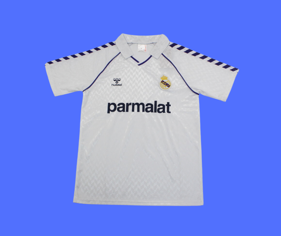 Real Madrid Local - 85/86 – Bart Jerseys